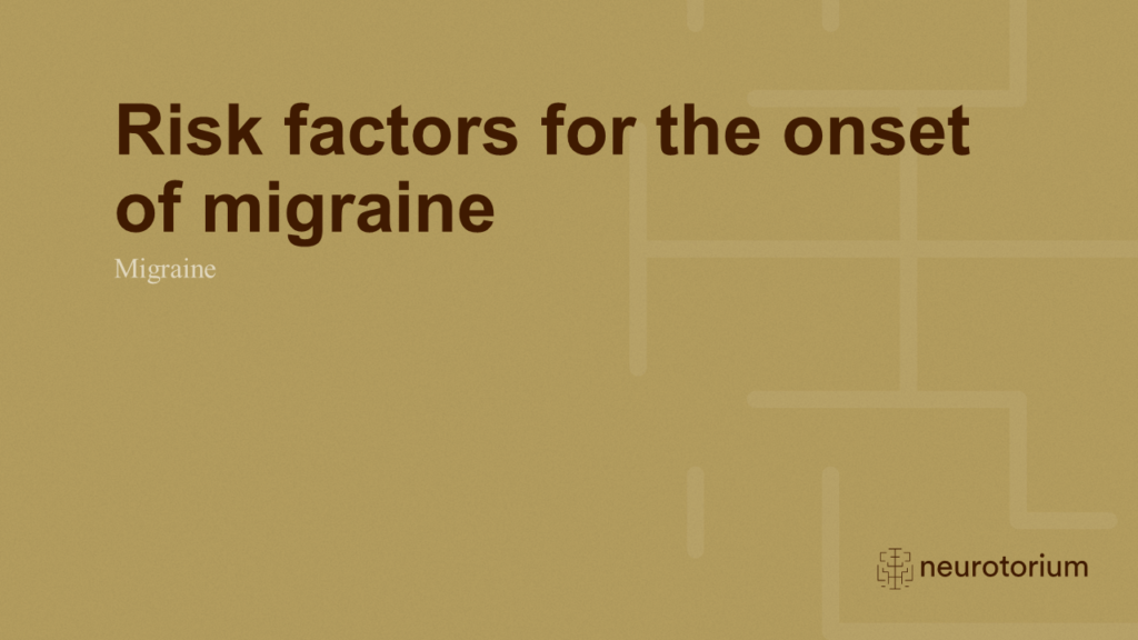 Migraine - Epidemiology and burden - Neurotorium