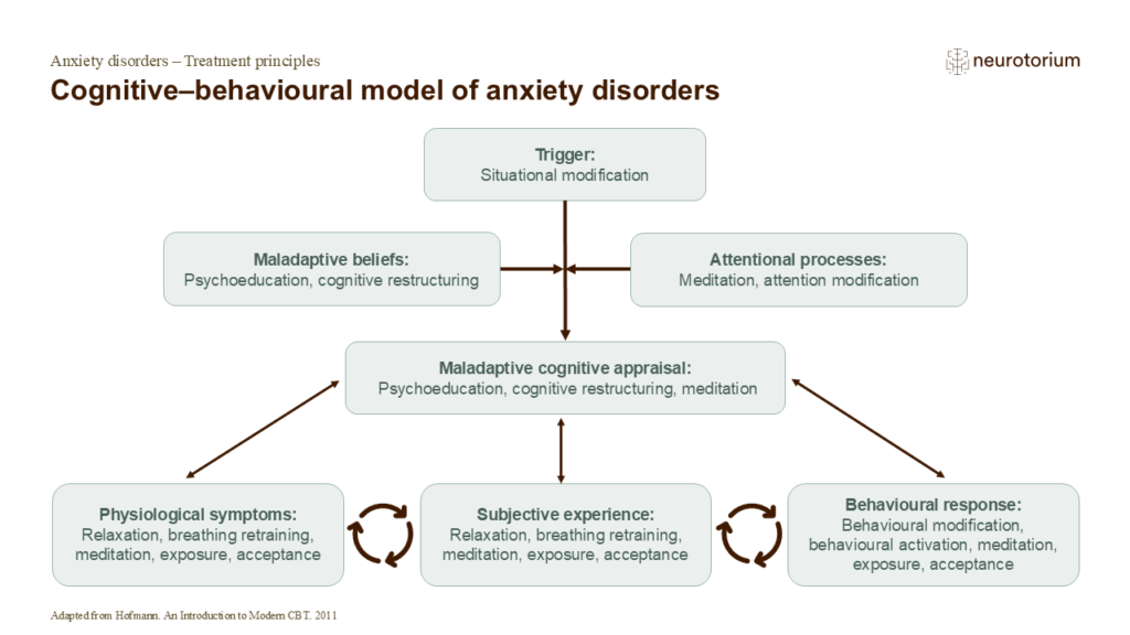 Anxiety disorders - Treatment principles - Neurotorium