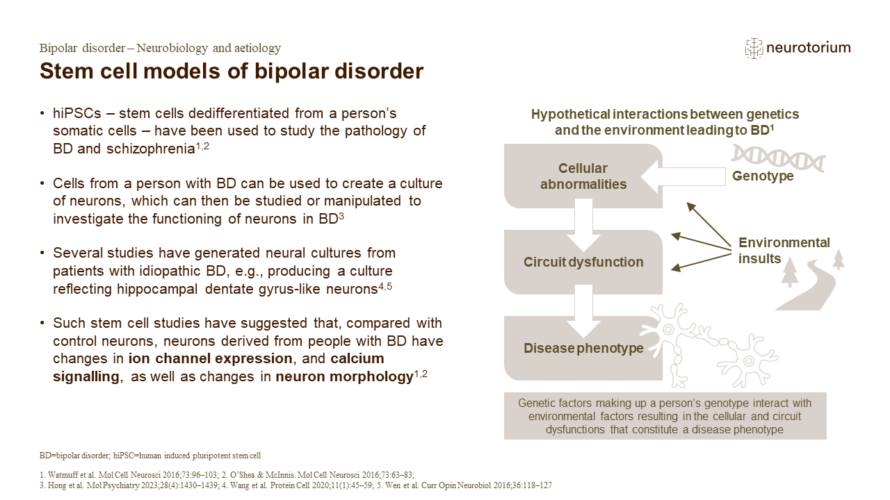 Stem cell models of bipolar disorder - Neurotorium