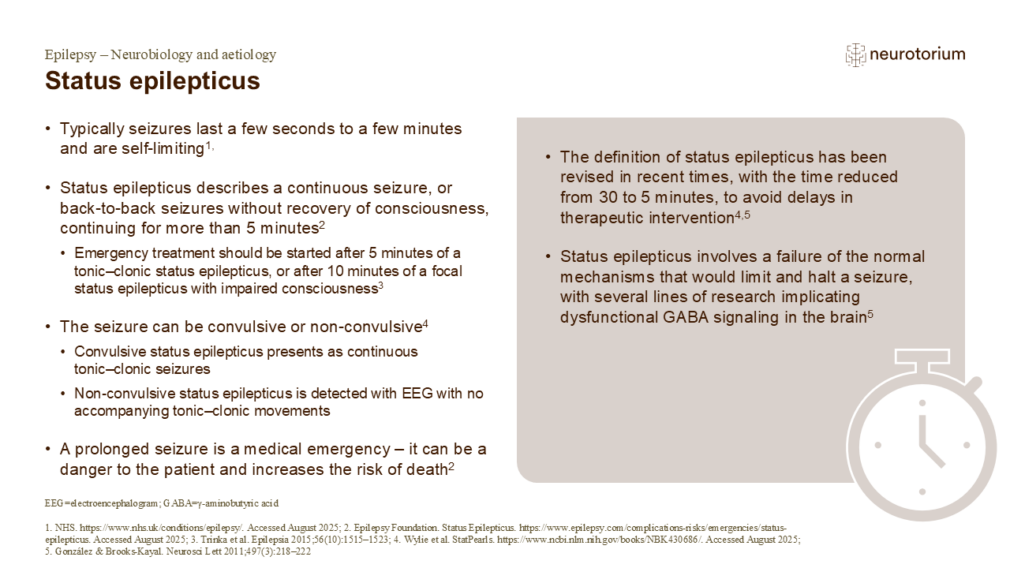 Status epilepticus - Neurotorium